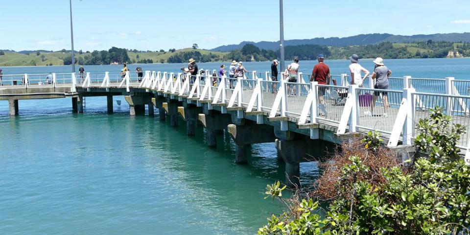 Ōhope Wharf - Google Street View | Whakatāne NZ