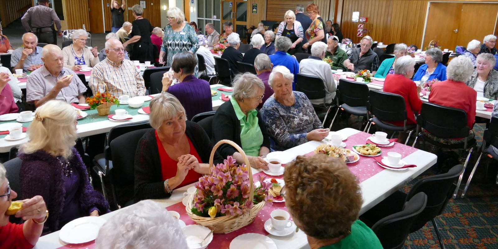 Annual Over 80s Morning Tea | Whakatāne NZ